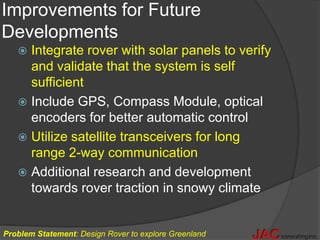 Greenland Rover Final Presentation | PPTX
