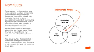 Green launching: 7 principles to Connect Growth & Sustainability | PDF