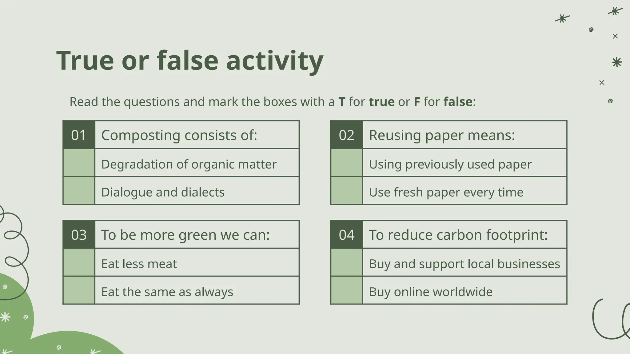 Green Learning Environment at School by Slidesgo.pptx | Space and ...