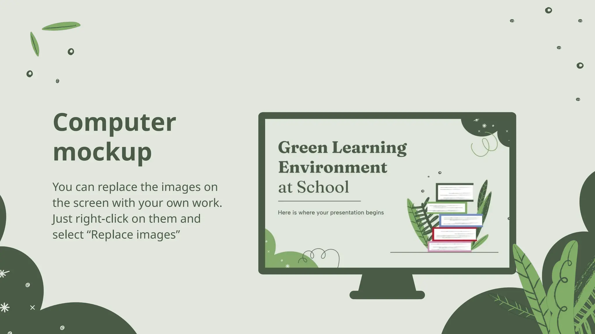 Green Learning Environment at School by Slidesgo.pptx | Space and ...