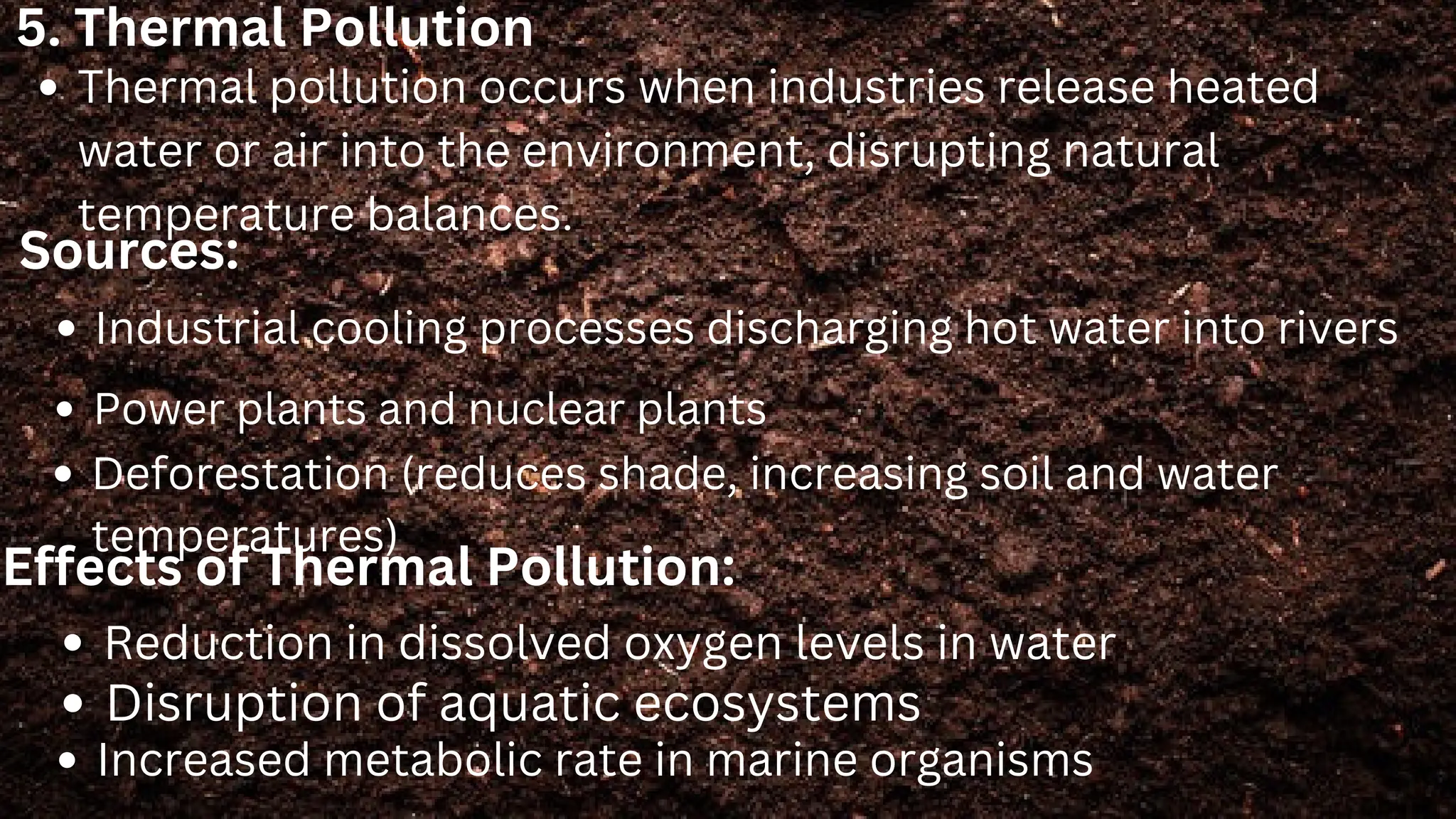 Pollution and classification of pollution SlideShare | PDF