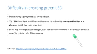 Green LED | PPTX