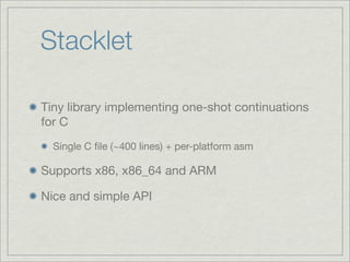 Understanding greenlet | PPT