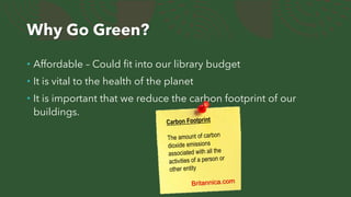 Green Library Services for Sustainable Development | PDF