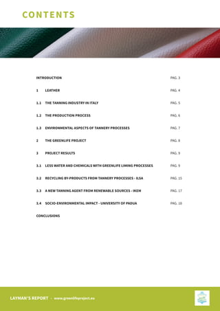 GreenLIFE Layman's Report EN | PDF | Style & Fashion