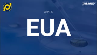 Strategies for ensuring a Medical Device released under EUA will stay ...