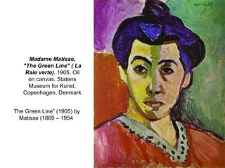 Green Line Henri Matisse | PPT