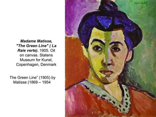 Green Line Henri Matisse | PPT | Modern Art | Fine Art