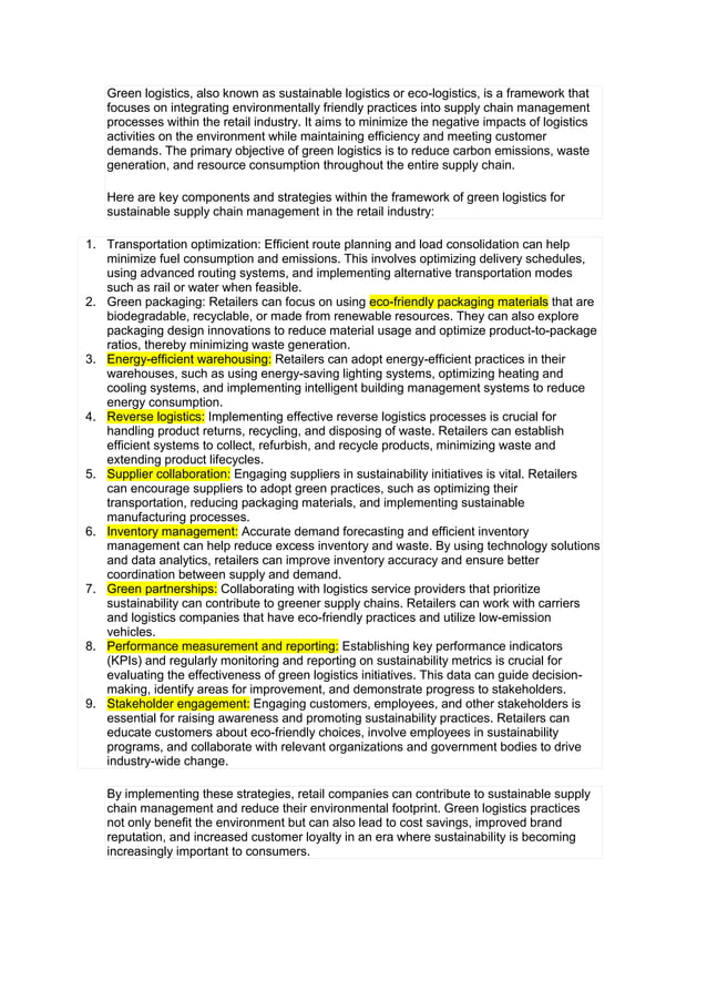 Green logistics.docx