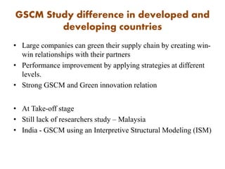 Green manufacturing | PPTX