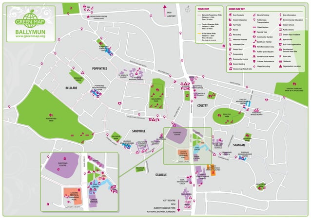 Ballymun Green Map | PDF