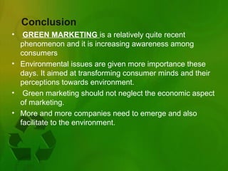 Green market | PPT