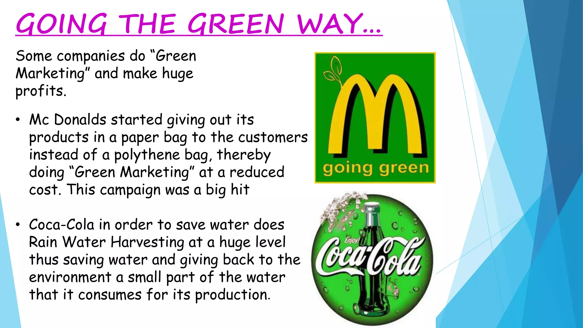 Green Marketing, Green Marketing Definition, Green Marketing examples ...