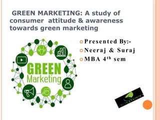 Green marketing | PPTX | Green Solutions | Business