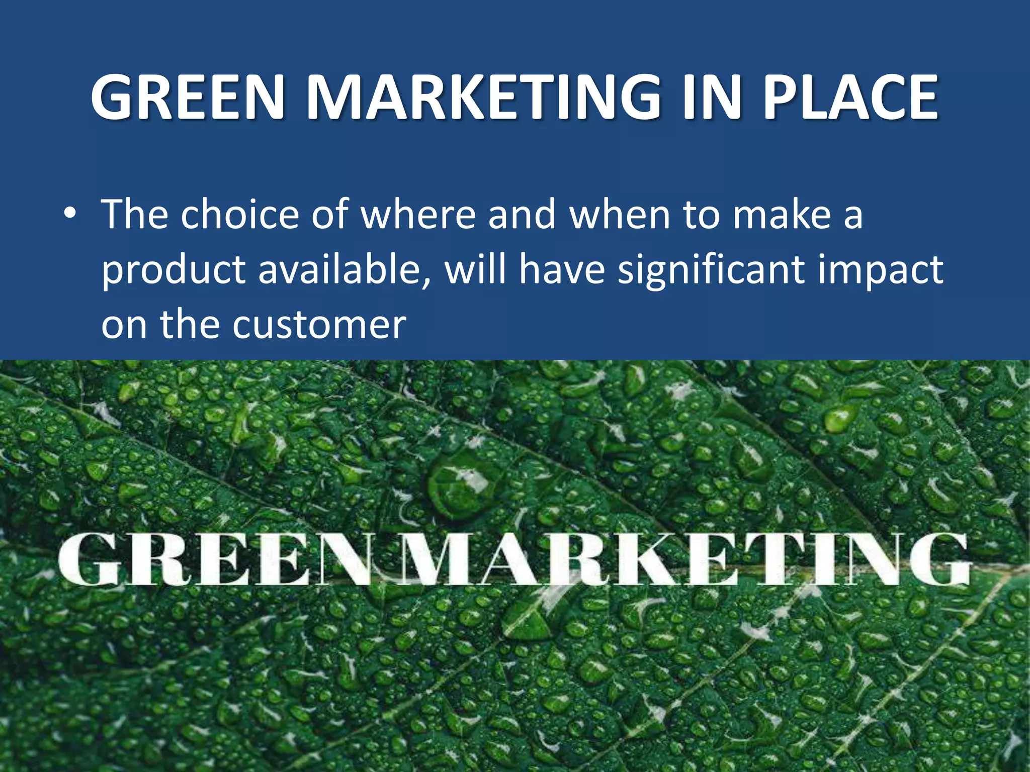 Green marketing | PPTX