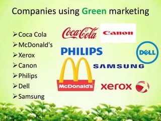 Green marketing of Sonali Bag jute product | PPT