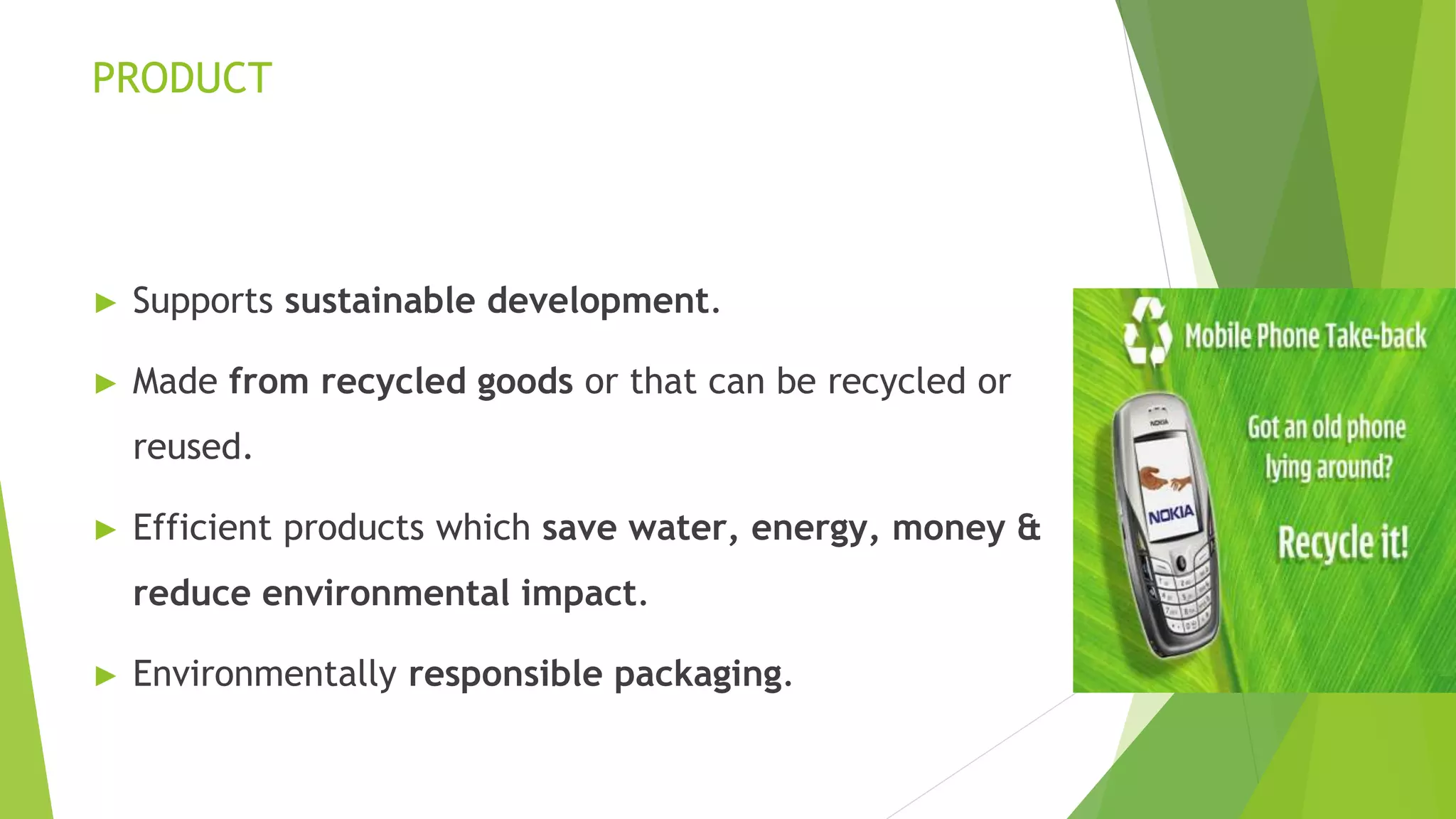 Green marketing ppt | PPTX
