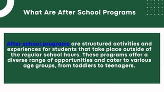 After School Programs | PPT