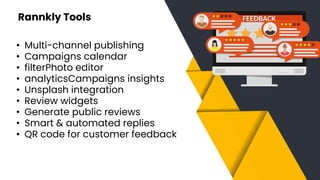 Enhance Your Customer Experience with Best Online Reputation Management Tools By Rannkly | PPT