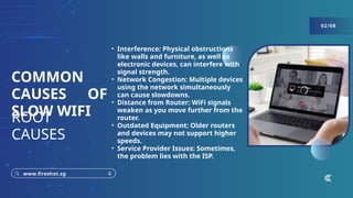 UNDERSTANDING AND FIXING SLOW WIFI ISSUES | PPTX