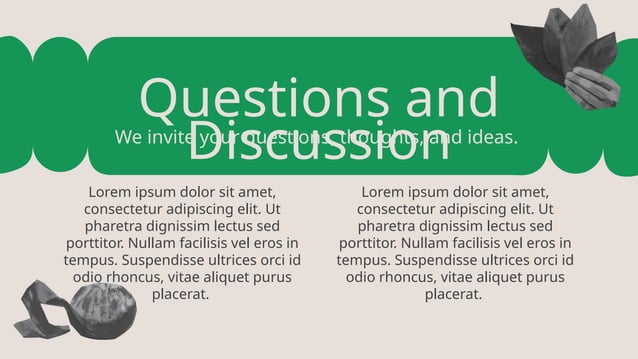 Green Modern Textured Environmental Sustainability Campaign ...