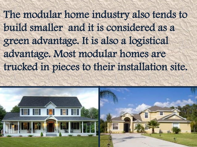 Green Modular Homes | PDF | Housing Market | Economy