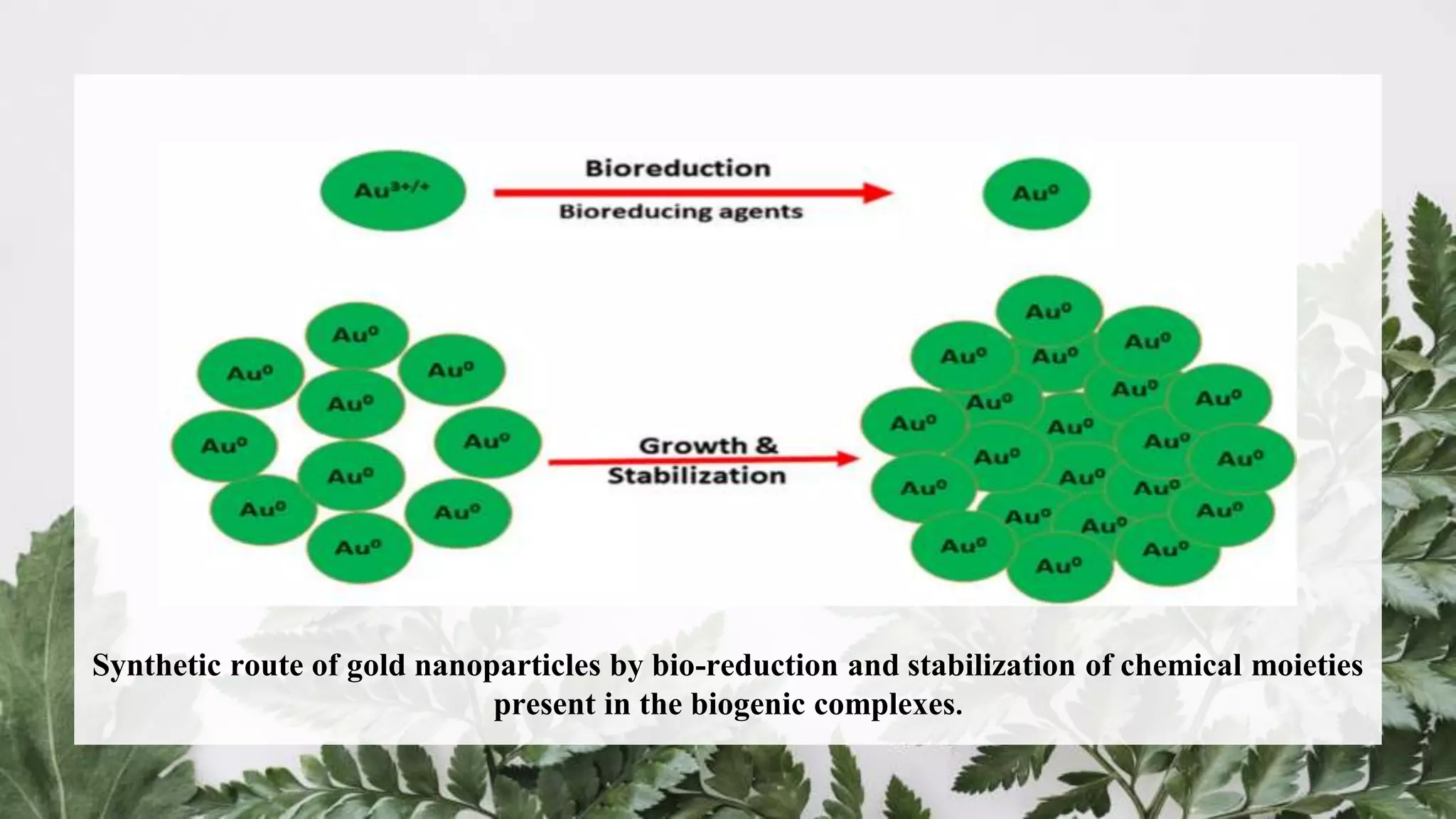 Green nanotechnology & its application in biomedical research | PPTX