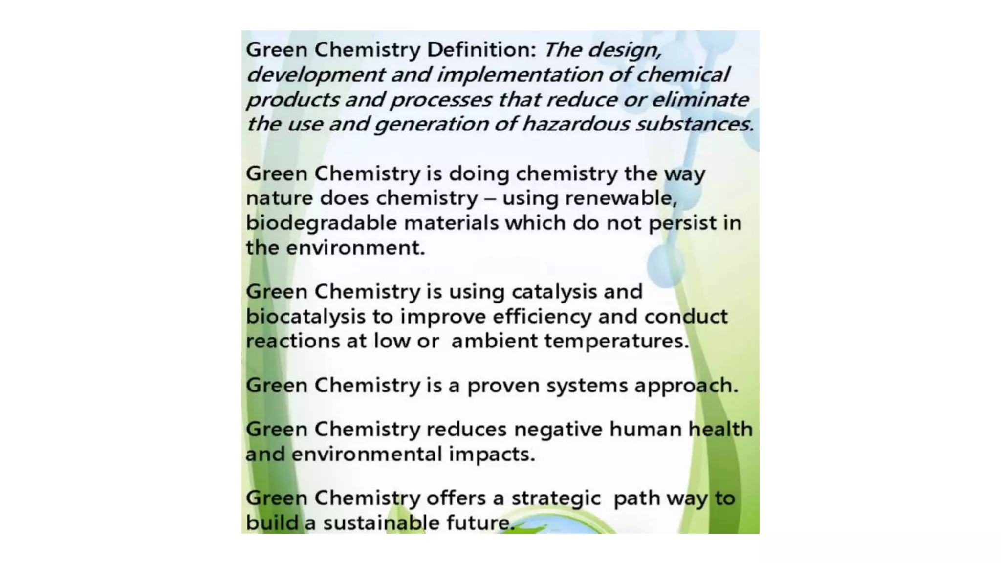 Green nanotechnology & its application in biomedical research | PPTX