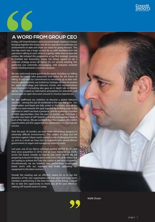 GreenN Shoots - Special Edition to Q2 2013 | PDF