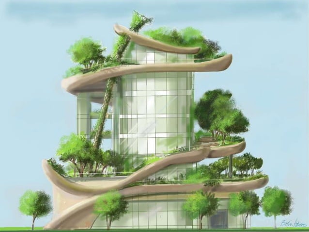 Green over grey presentation | PPTX