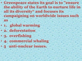 Green peace | PPTX