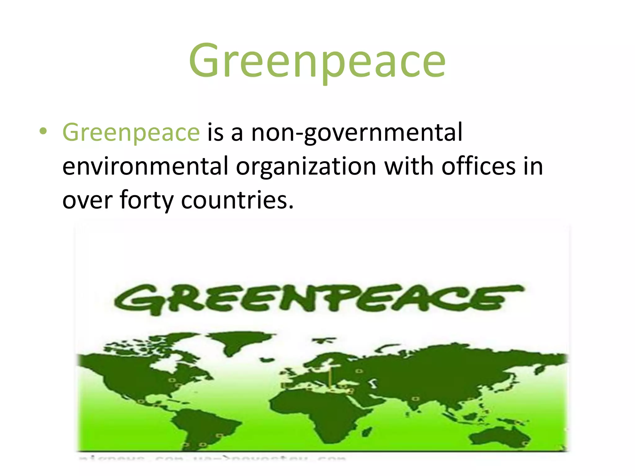 Greenpeace | PPTX