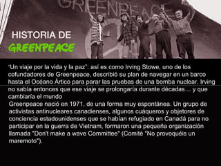 Greenpeace - ONG | PPT