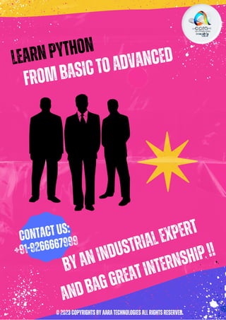 Roadmap for Python training | PDF