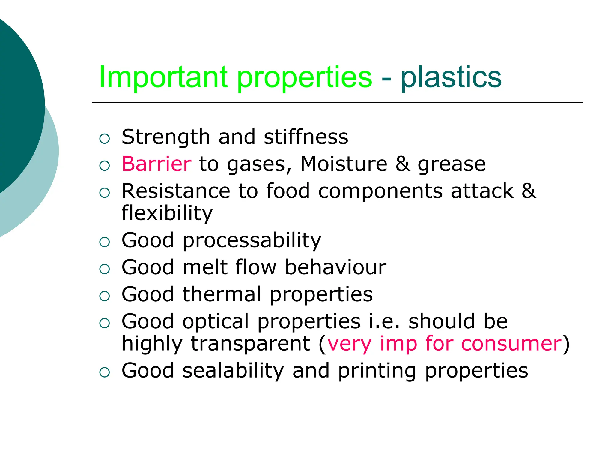 Fundamentals of Green Plastics in Food Technology | PPT