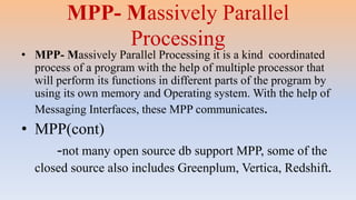 Greenplum- an opensource | PPTX