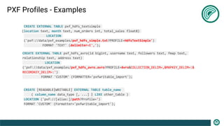 Greenplum-PXF November 2018 | PPT