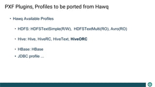 Greenplum-PXF November 2018 | PPT