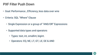 Greenplum-PXF November 2018 | PPT