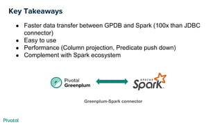 Greenplum-Spark November 2018 | PPT
