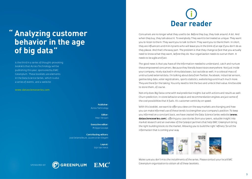 Analyzing Customer Behavior