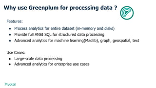 Mixing Analytic Workloads with Greenplum and Apache Spark | PPT