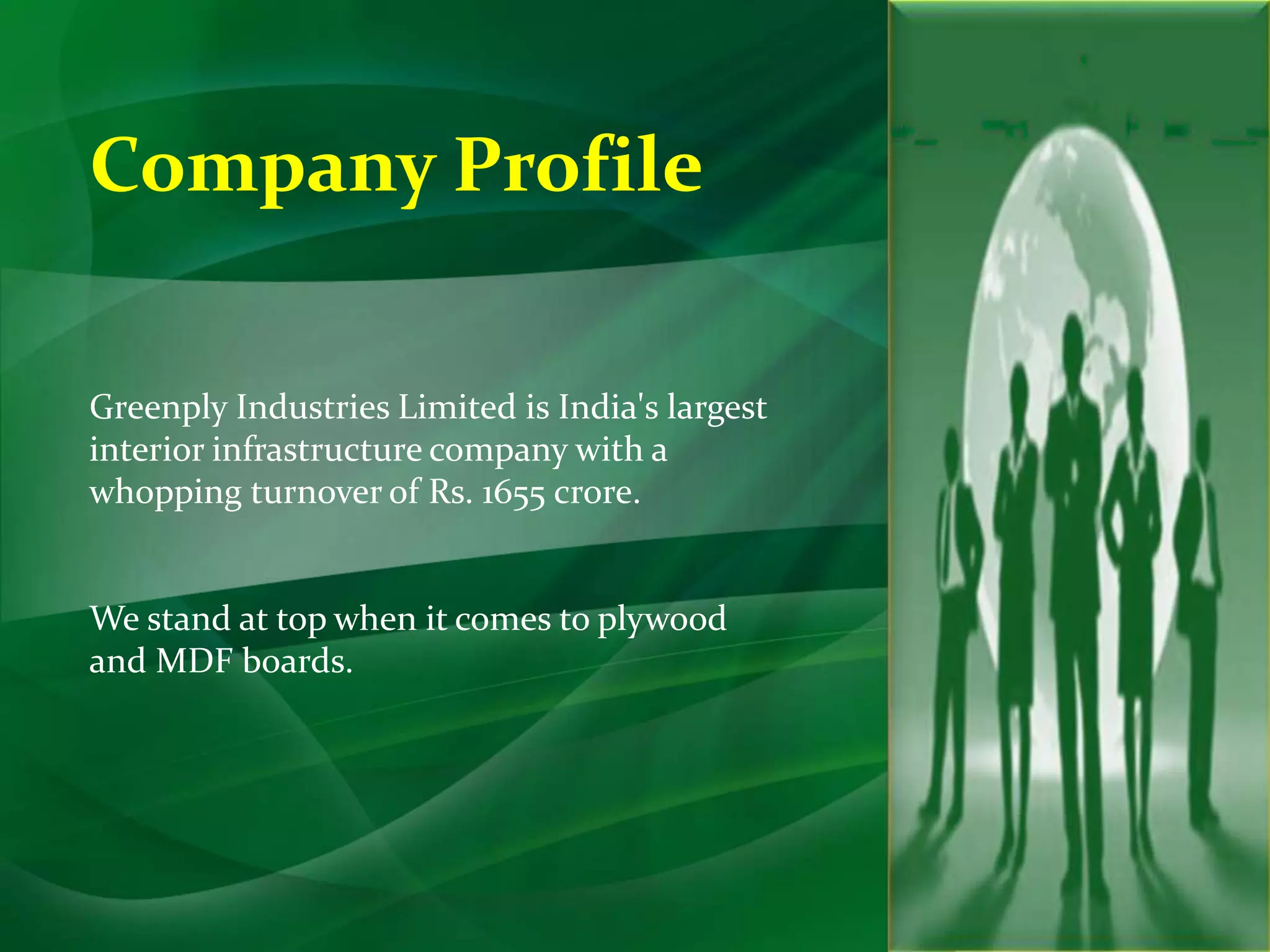 Greenply ppt by richa | PPTX