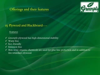 Greenply ppt by richa | PPTX
