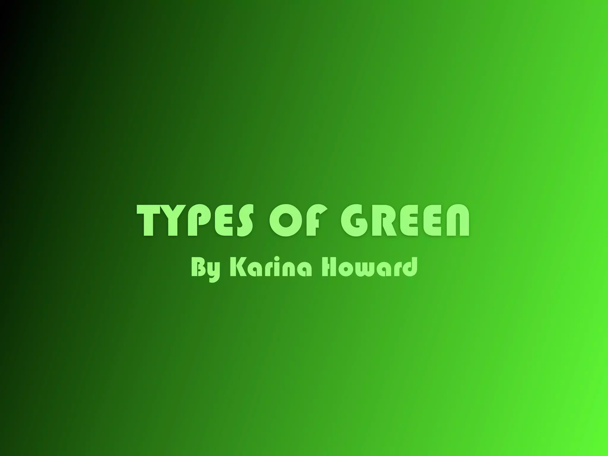Green Poem Anthology | KEY | Poetry | Books and Literature