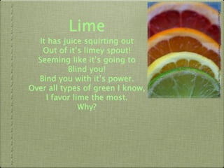 Green Poem Anthology | KEY | Poetry | Books and Literature