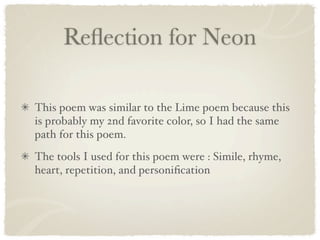 Green Poem Anthology | KEY | Poetry | Books and Literature