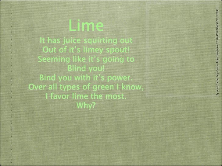 Green Poem Anthology