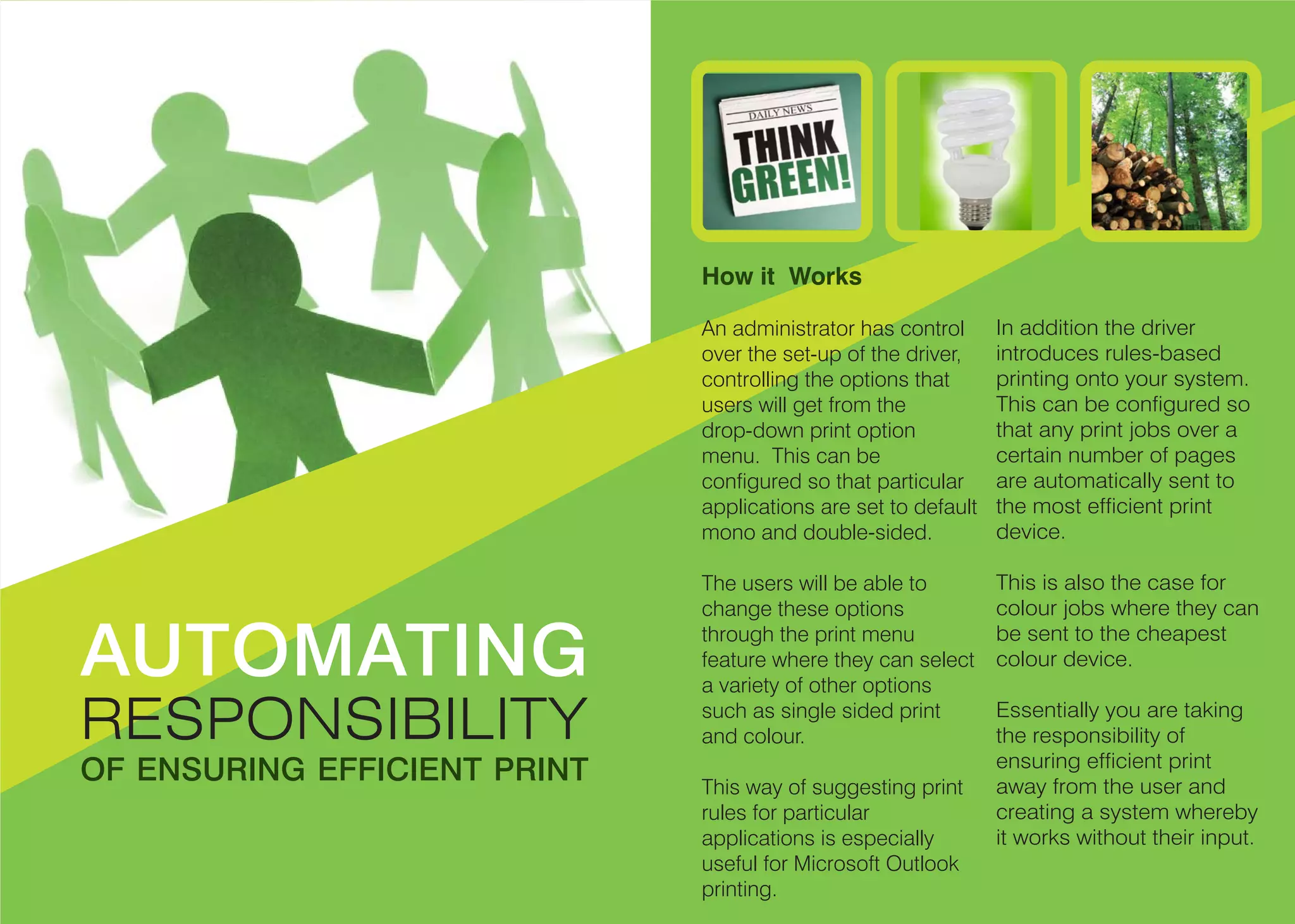 Green Print-Reduce your printing | PPT