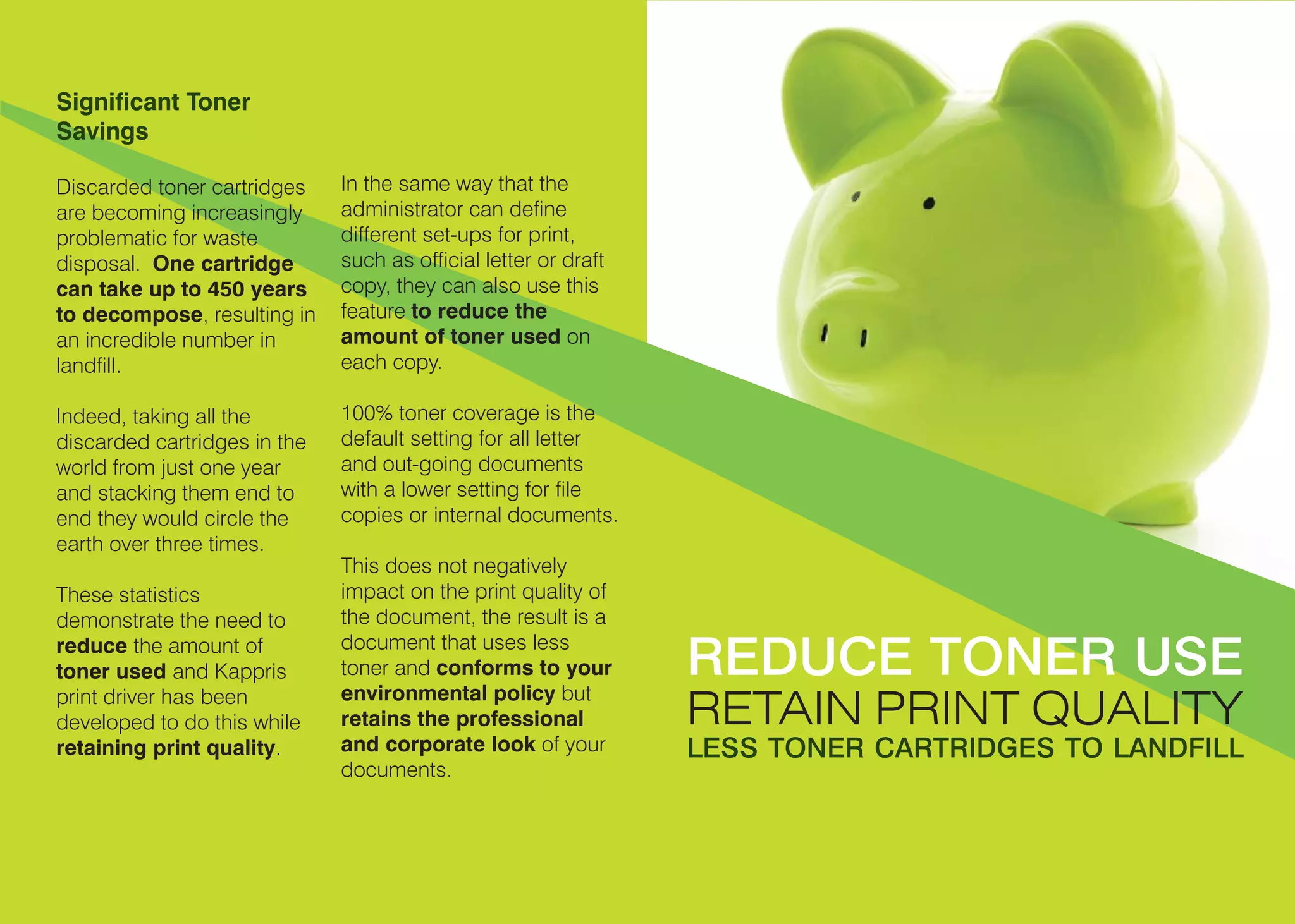 Green Print-Reduce your printing | PPT